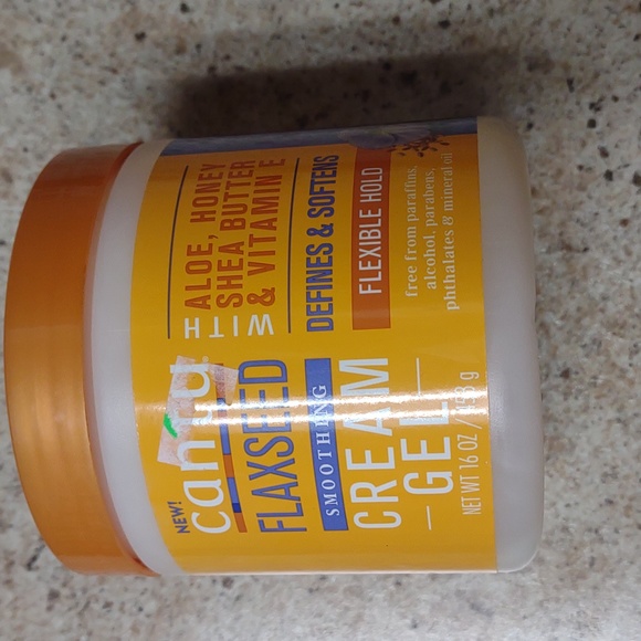 Cantu Hair Cantu Flaxseed Smoothing Cream Gel Defines Softens